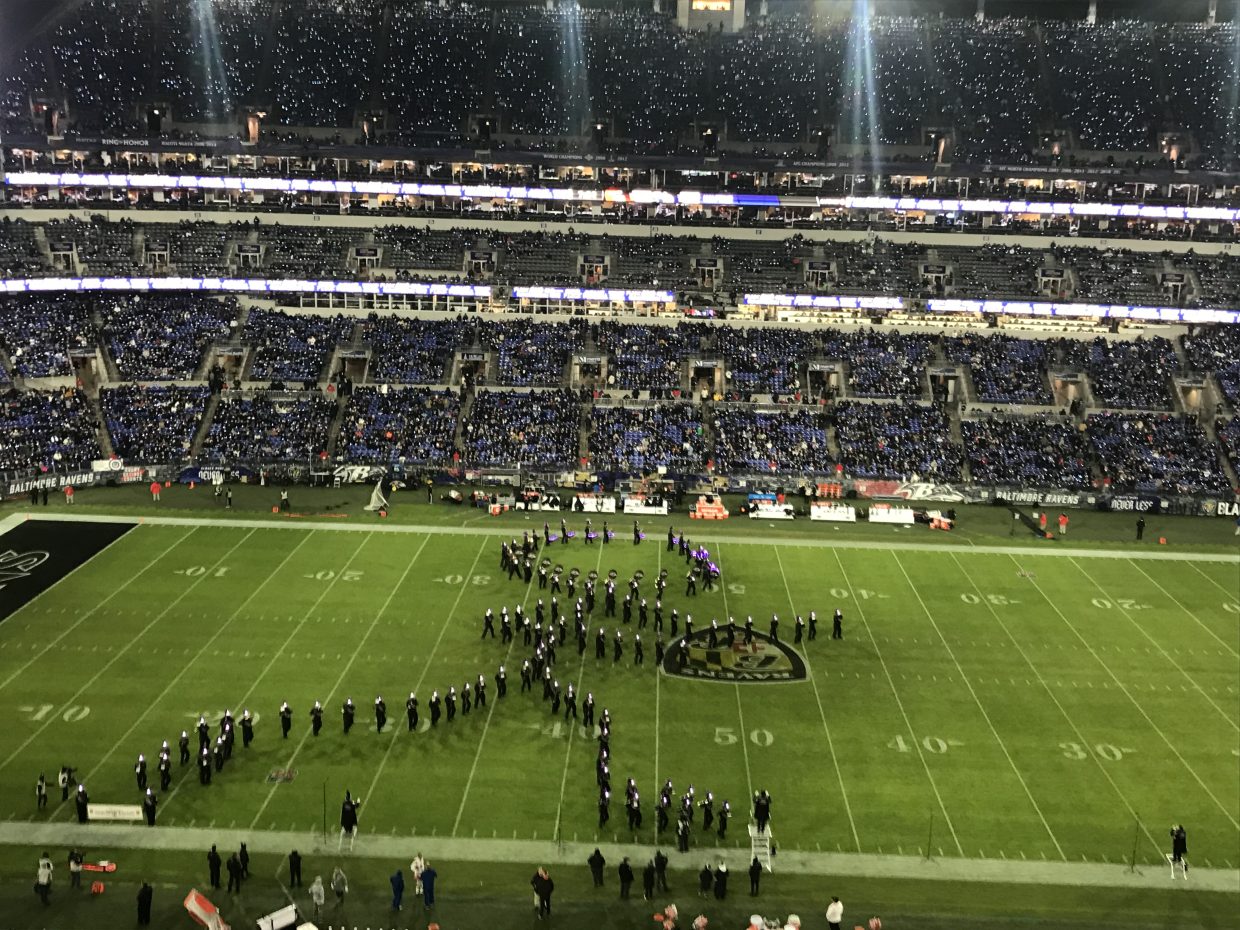Baltimore's Marching Ravens 75th Anniversary - Pyware