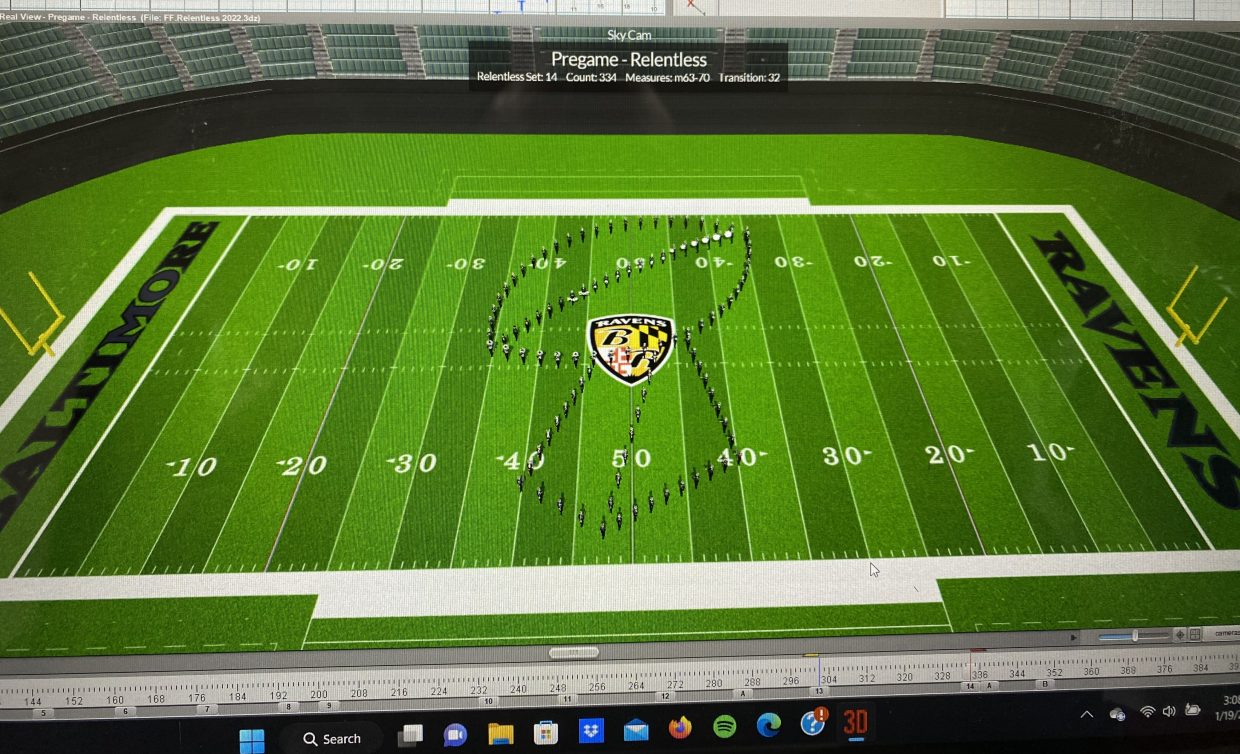 Baltimore's Marching Ravens 75th Anniversary - Pyware