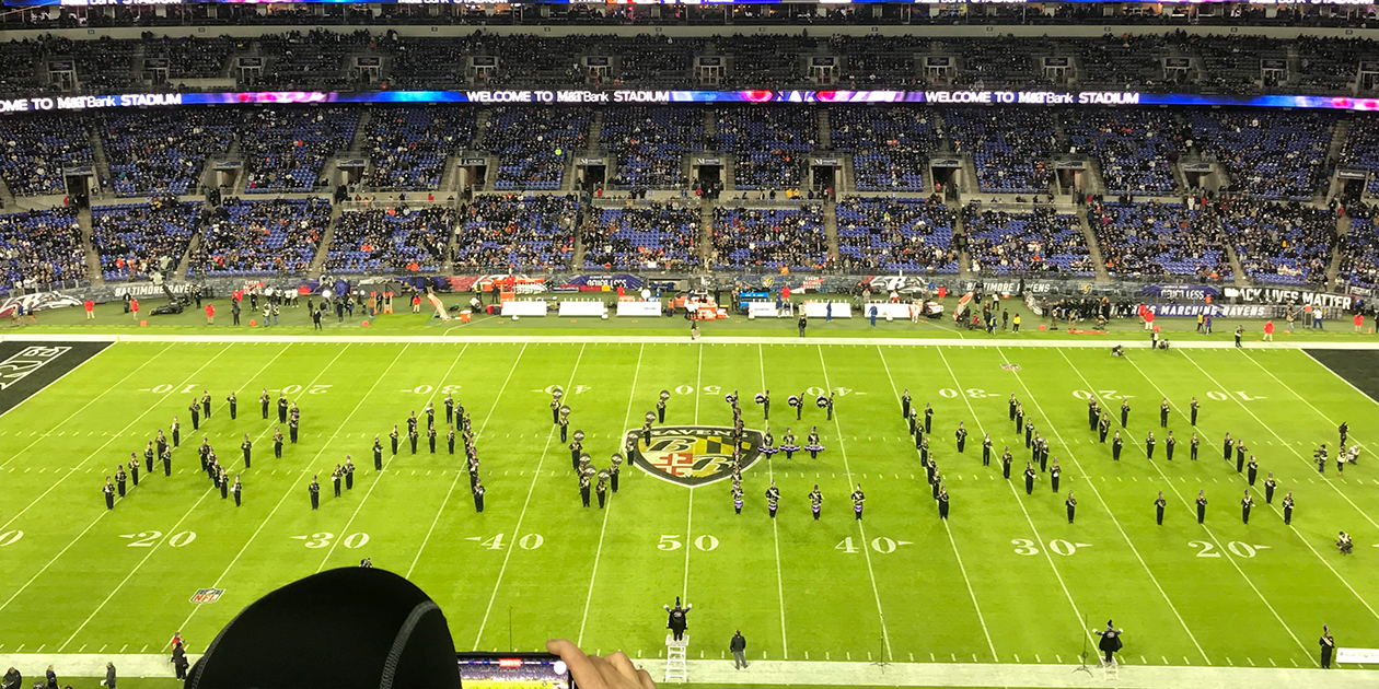Baltimore's Marching Ravens 75th Anniversary - Pyware
