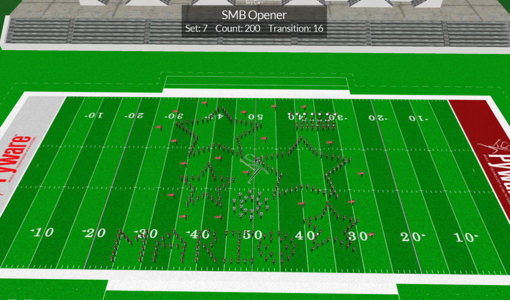 North Carolina State University Marching Band - Pyware