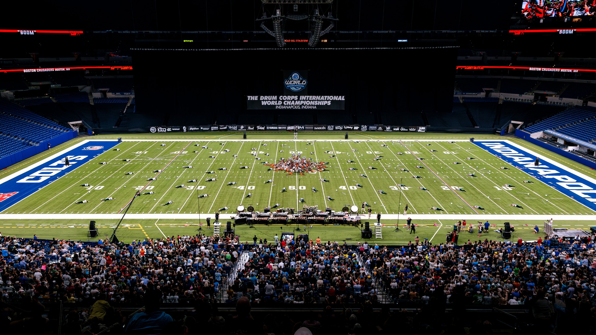 The 2025 DCI World Champions The Boston Crusaders - Pyware