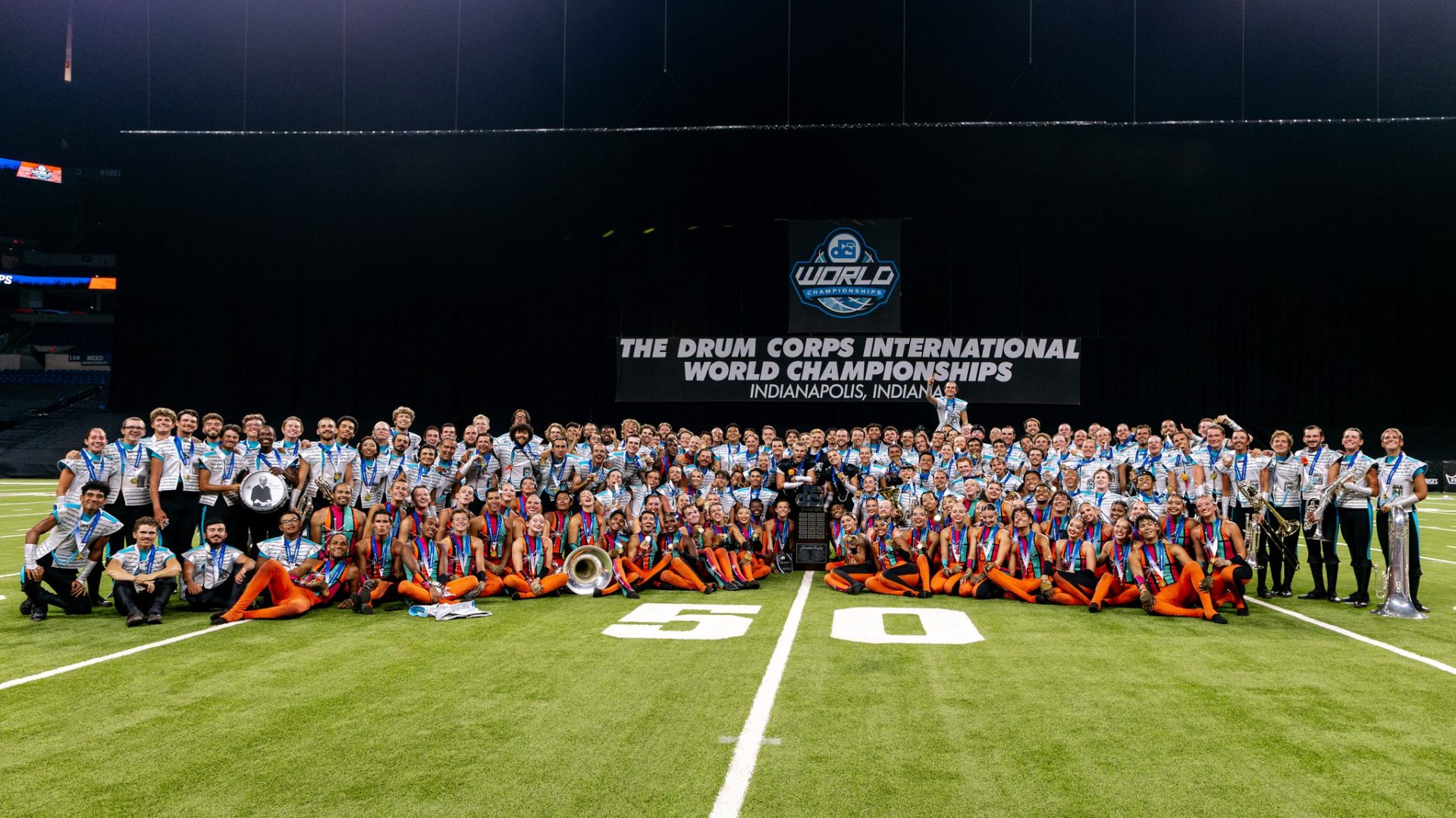 The 2025 DCI World Champions The Boston Crusaders - Pyware
